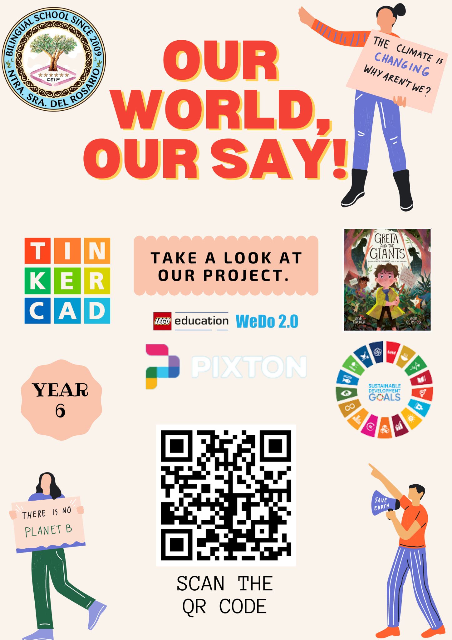 STEAM PROJECT «OUR WORLD, OUR SAY!» – CEIP Bilingüe Ntra. Sra. del Rosario